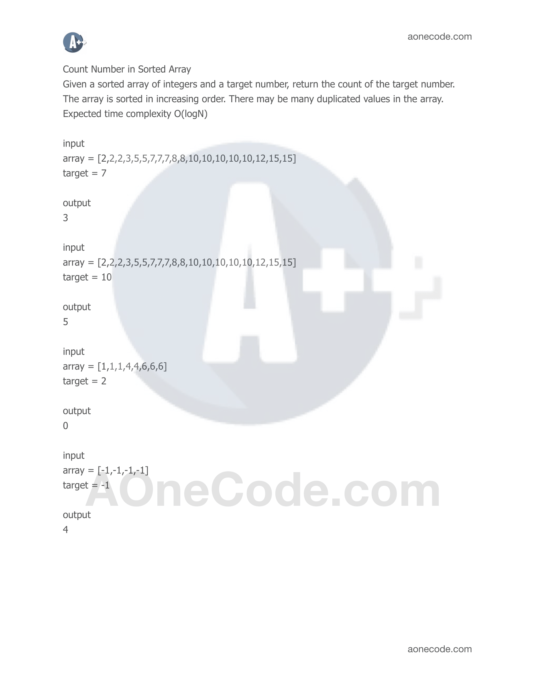 Amazon Interview Questions | AOneCode
